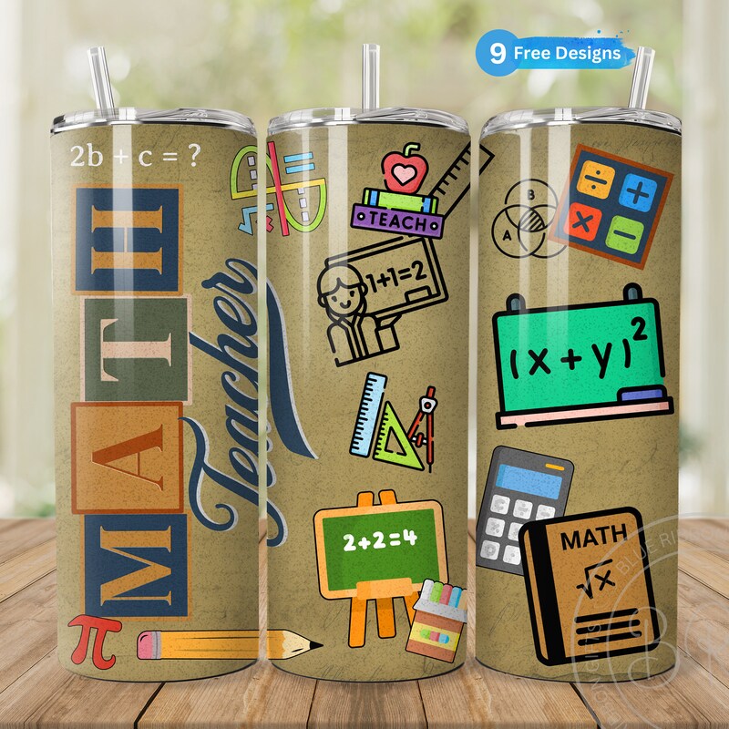 Math Teacher Sublimation Wrap - Etsy