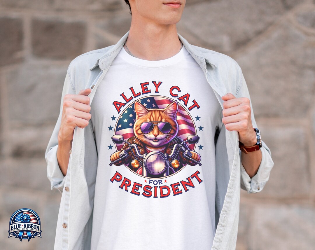 Alley Cat 2024 Debate Shirt for Republicans, Presidential Election ...