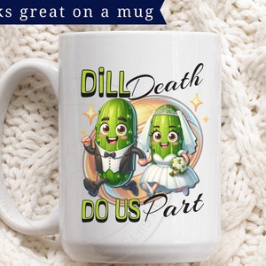 Bride and Groom PNG for Pickle Lovers, Sublimation Design for Pickle ...