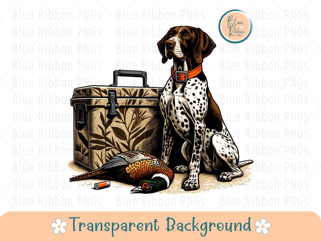 Hunting Dog PNG, Hunter Camo German Shorthaired Pointer PNG, Hunting ...