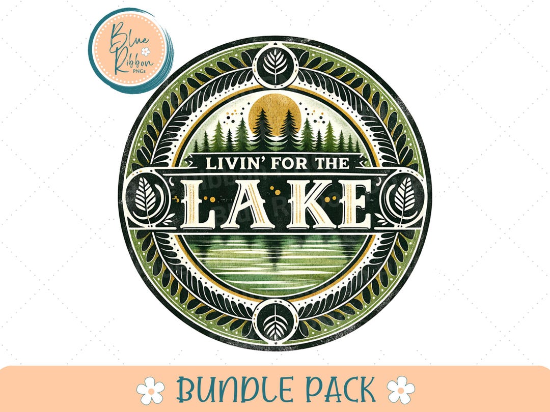 Summer Lake Life Retro Png Design, Spring Outdoors Sublimation Digital ...