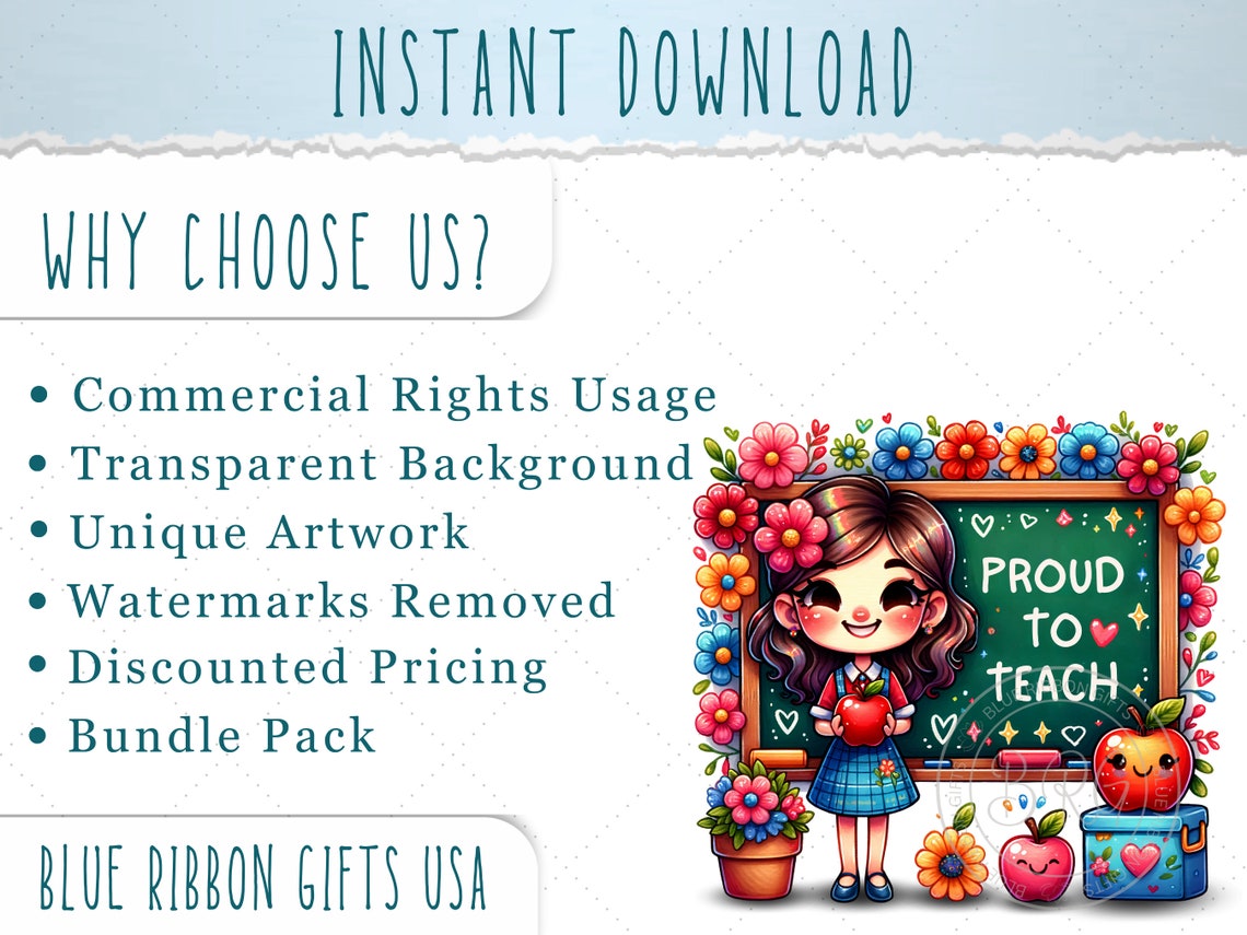 Teacher Clipart Bundle, Back to School PNG, Read More Books, Teacher ...