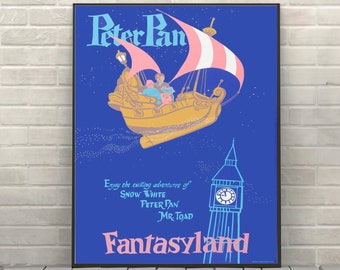 Peter Pans Flight Poster
