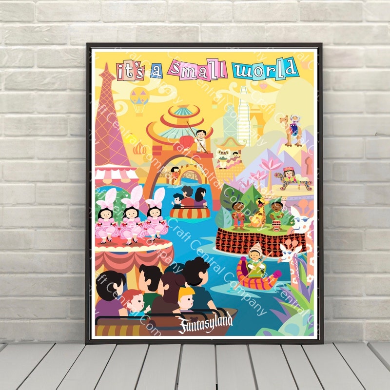 Its a Small World - Etsy