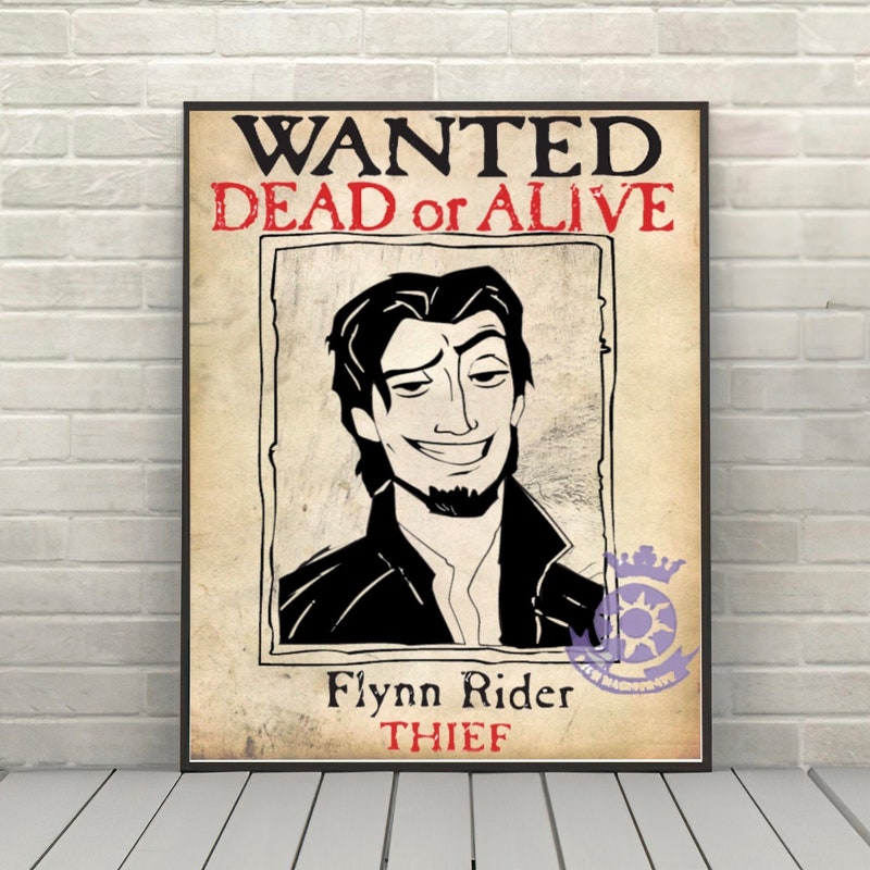 Tangled Wanted Poster - Etsy