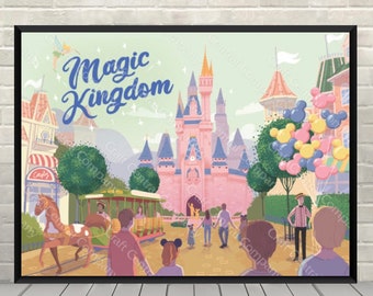 Contemporary Resort Poster Disney Attraction Poster Disney World ...