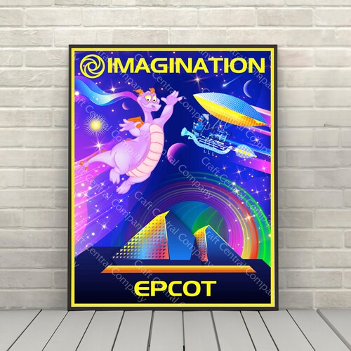 Disney Soarin Around the World Poster Epcot Poster Disney - Etsy