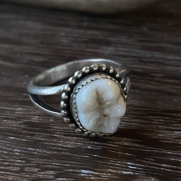 Tooth Ring - Etsy