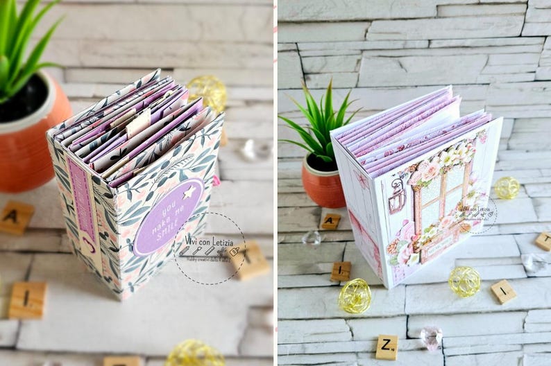Mini Scrapbook for Beginners – PDF Handout + Video Tutorial With ...