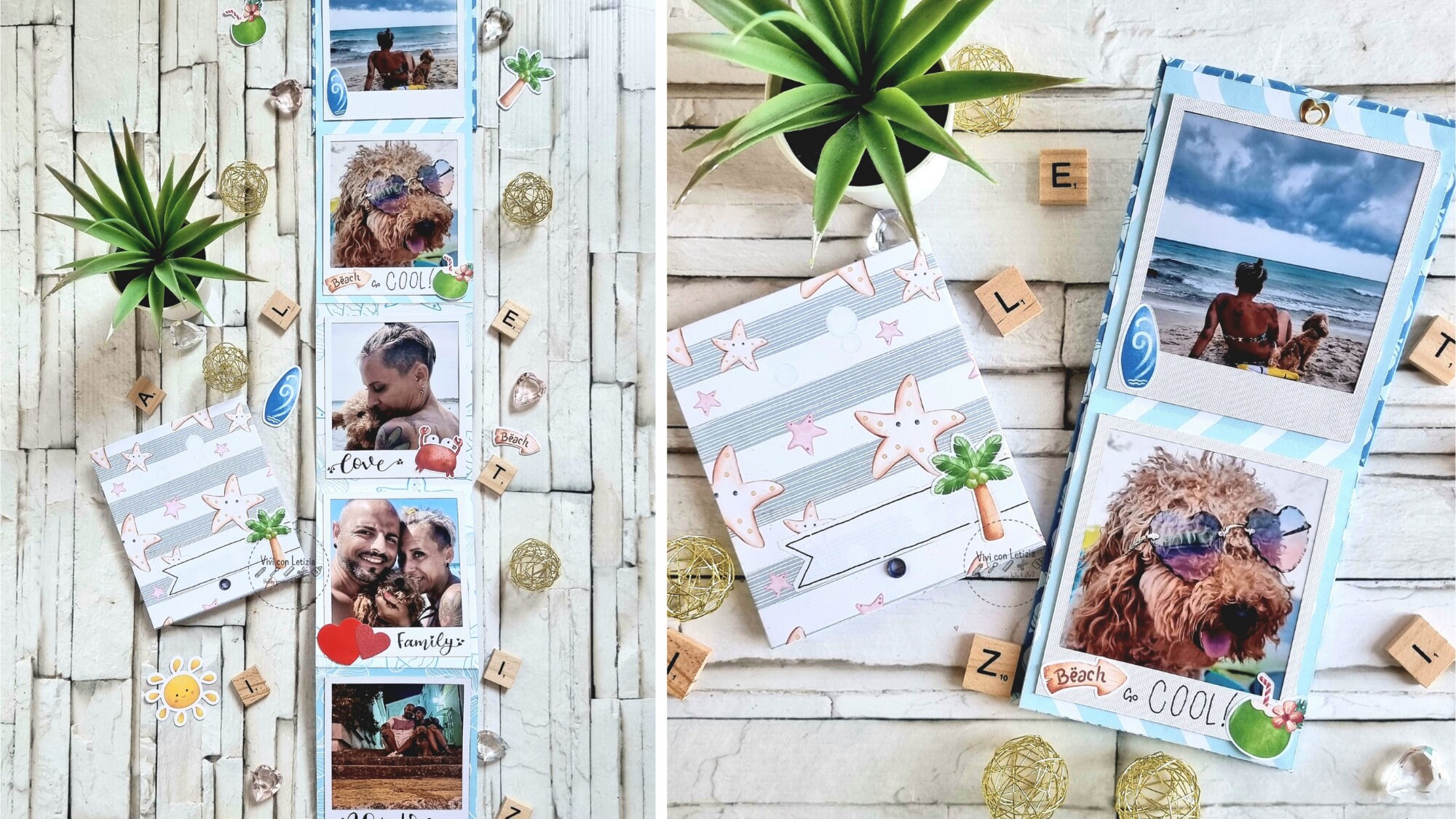 Cutting Files and Templates for Mini Album Type Polaroid - Etsy