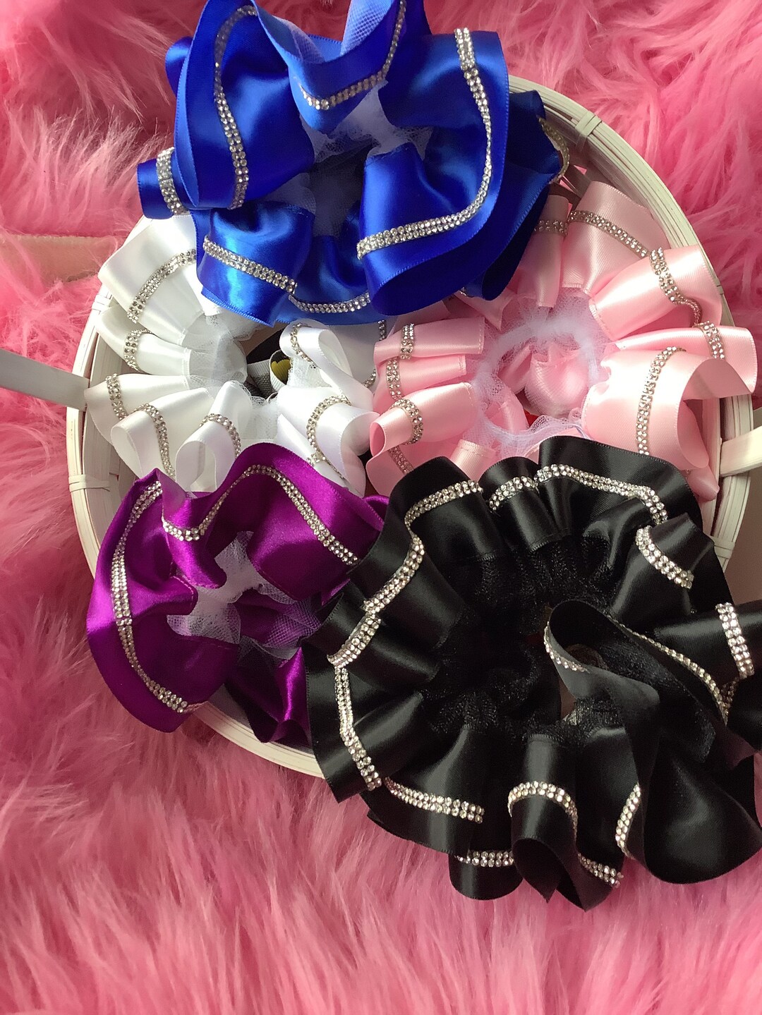 Pageant Ruffled Socks Bling Tutu Socks Ribbon Trimmed Socks Tutu Socks ...