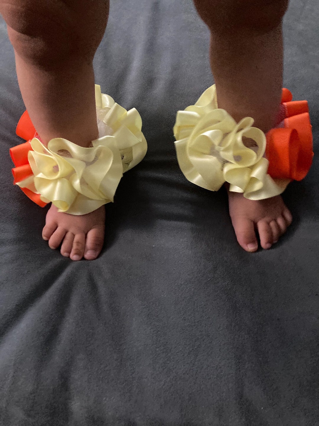 Detachable Ruffled Anklets: Ribbon Trimmed Party Socks - Etsy