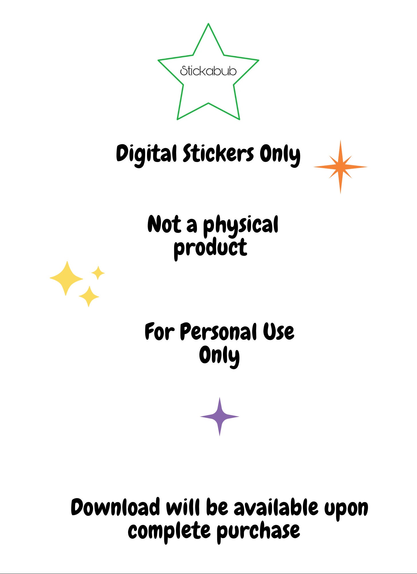 Stay Positive Digital Stickers - Etsy