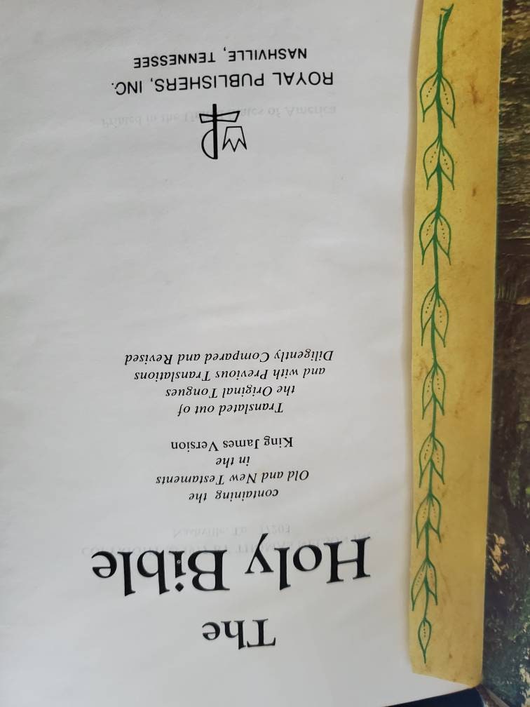 Holy Bible Red Letter Edition. - Etsy