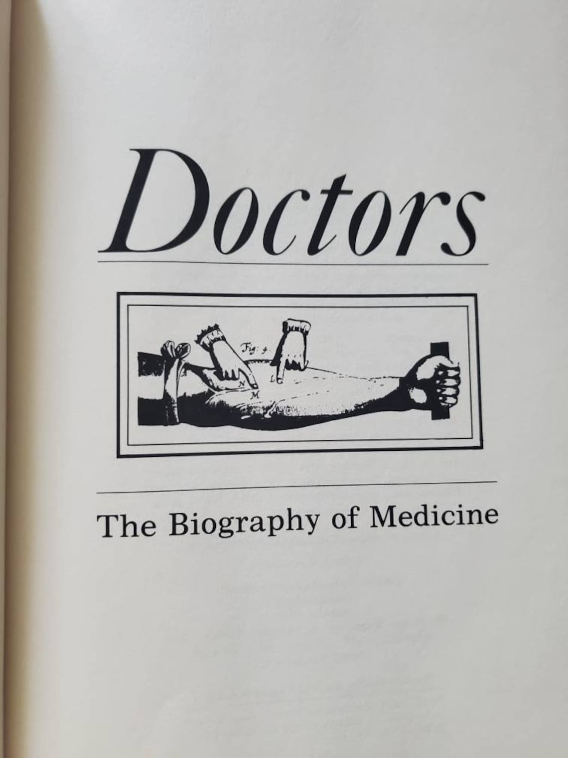 Doctors: the Biography of Medicine - Etsy