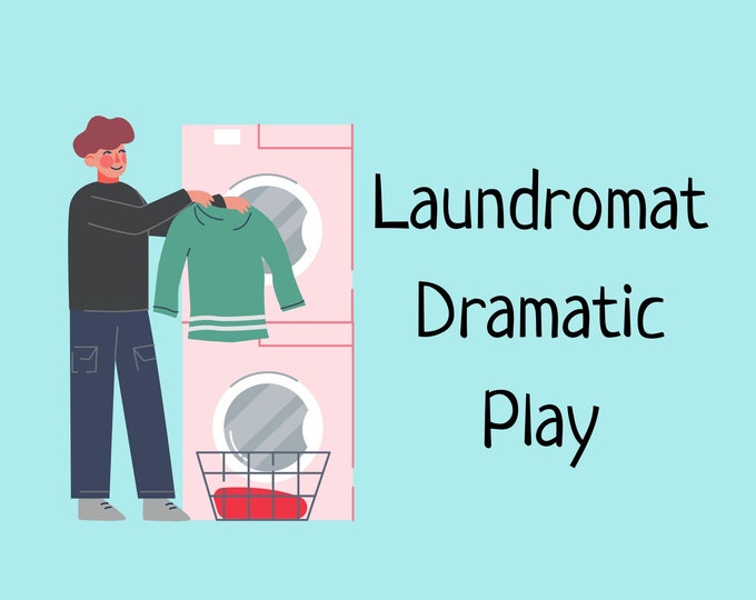Laundry Dramatic Play Printable - Pretend Play Laundry Bundle Instant ...