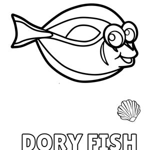 13 Fun Ocean Creatures Coloring Pages for Kids, Printable Page, Cute ...