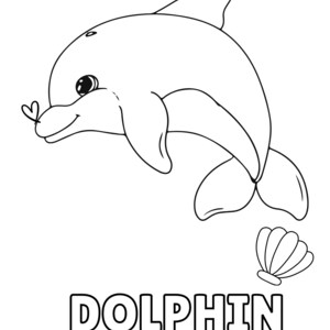 13 Fun Ocean Creatures Coloring Pages for Kids, Printable Page, Cute ...