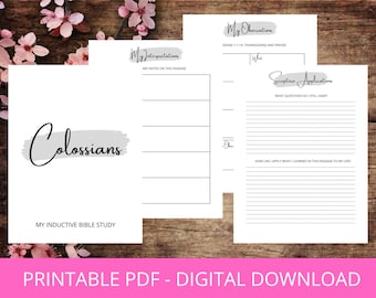 Book of Esther Inductive Bible Study Digital Download | Individual ...