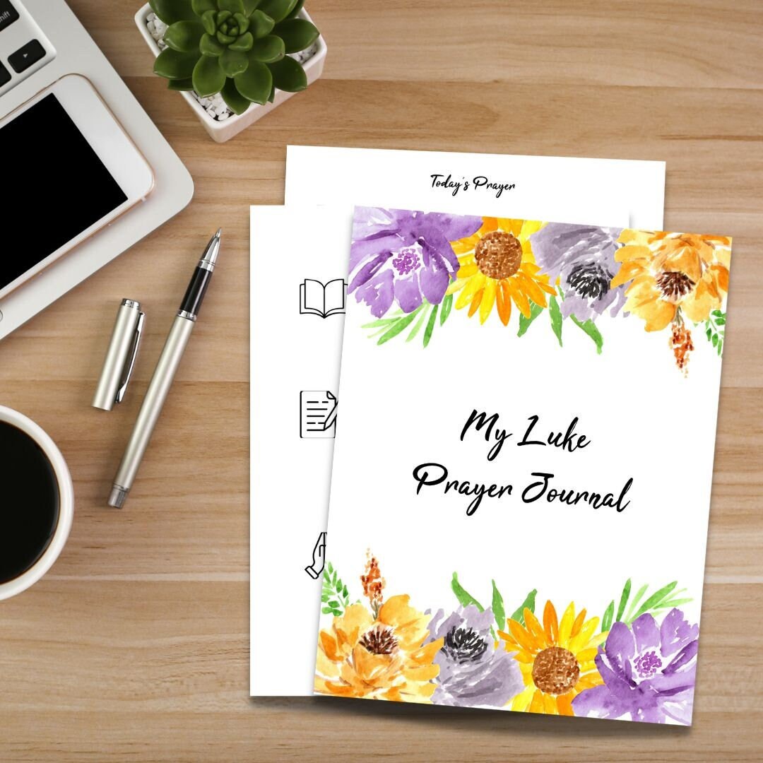 My Luke Prayer Journal Digital Download - Etsy