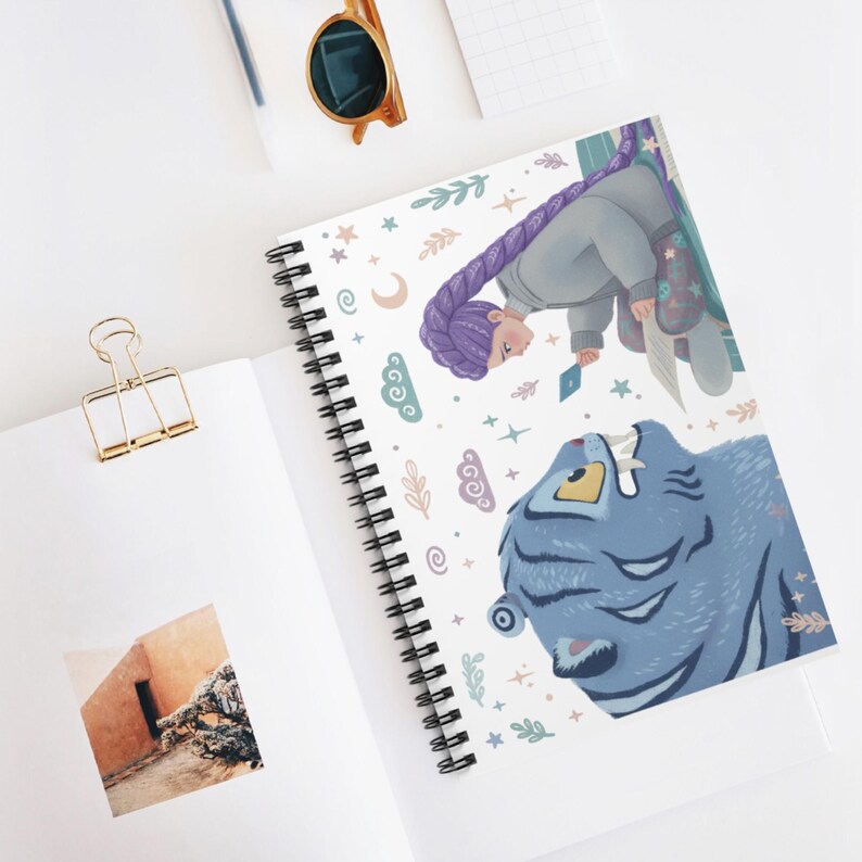 Kpop Demon Hunters Tiger Rumi Spiral Notebook, Ruled Journal Gift for ...