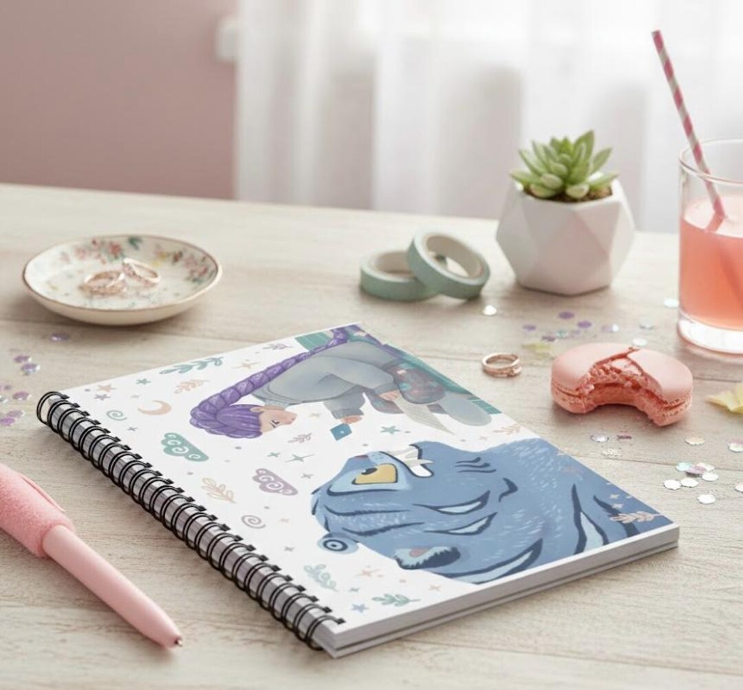 Kpop Demon Hunters Tiger Rumi Spiral Notebook, Ruled Journal Gift for ...