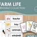 Farm Life Printable Activity, Preschool Printable, Montessori Printable ...
