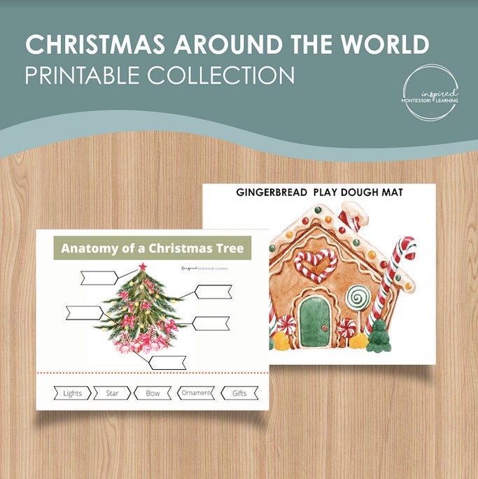 Christmas Around the World Printables, Christmas Activity for Kids ...
