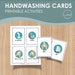 Handwashing Cards for Kids, Handwashing Sequence, Montessori Inspired ...