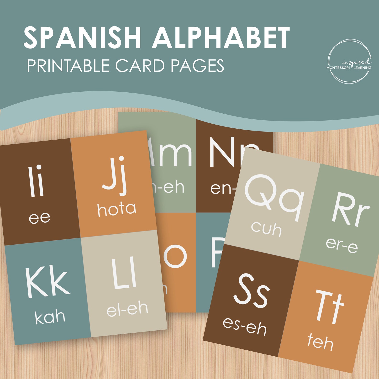 Spanish Alphabet Cards, Spanish for Kids, Spanish Classroom, Bilingual ...
