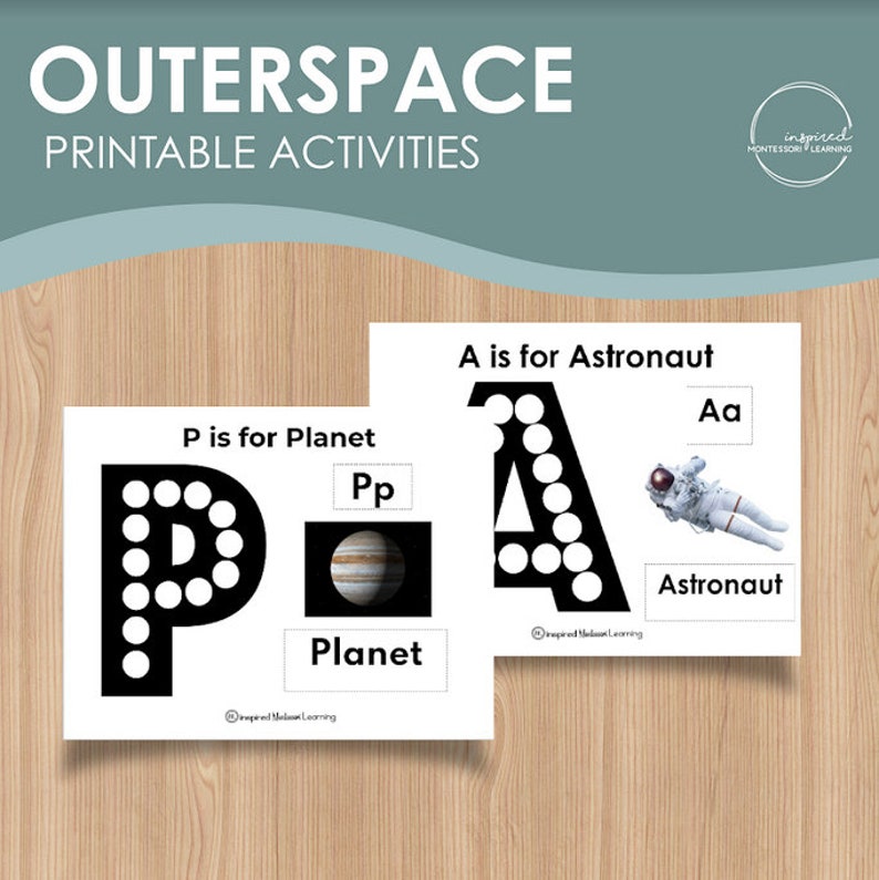 Space and Astronaut Printables, Homeschool Worksheets, Preschool ...