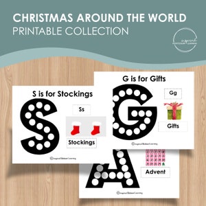Christmas Around the World Printables, Christmas Activity for Kids ...