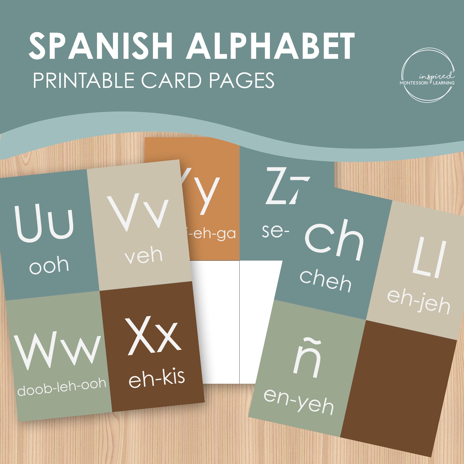 Spanish Alphabet Cards, Spanish for Kids, Spanish Classroom, Bilingual ...