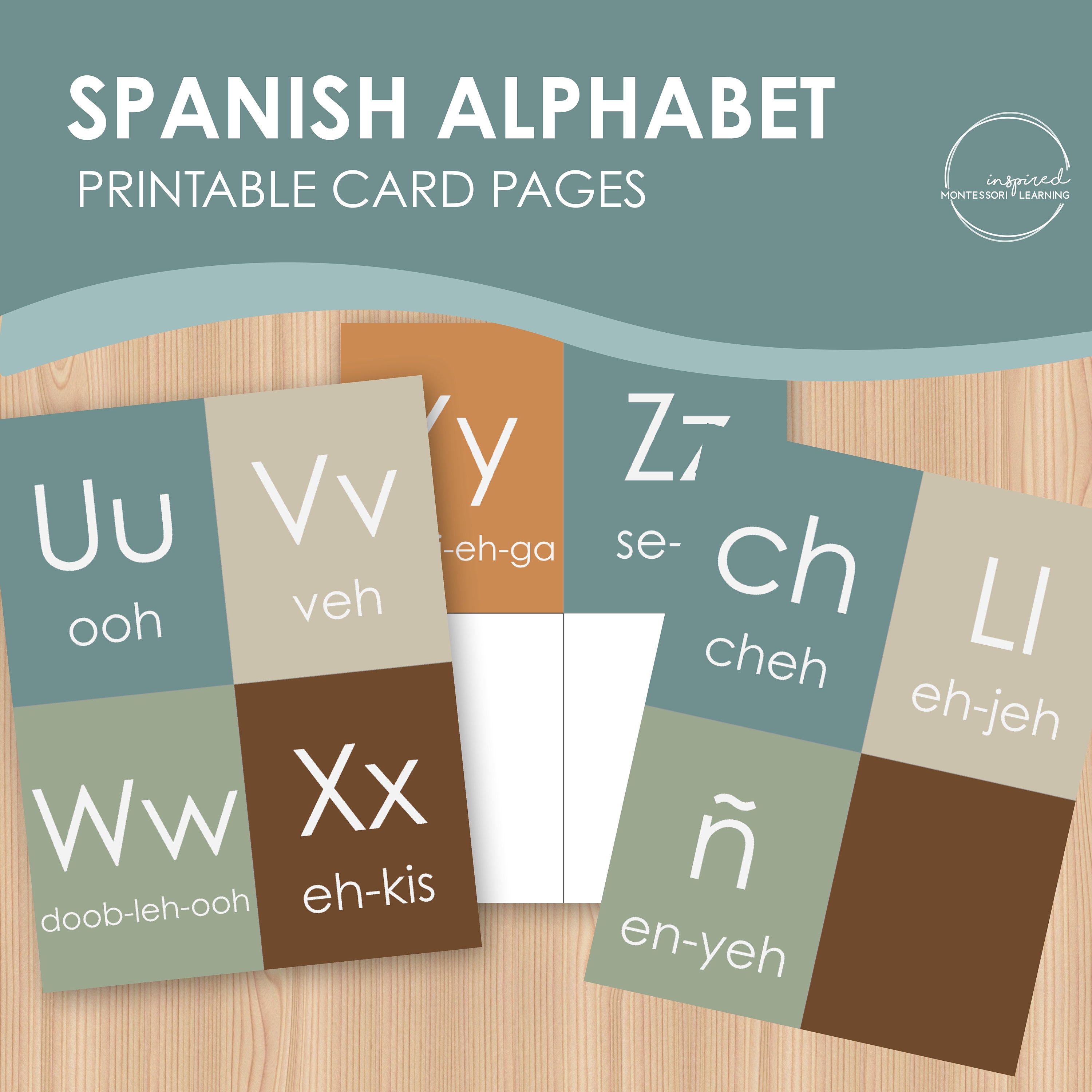 Spanish Alphabet Cards Spanish for Kids Spanish Classroom - Etsy