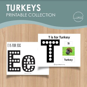Turkey Printable Collection, Thanksgiving Activity, Fall Activity ...