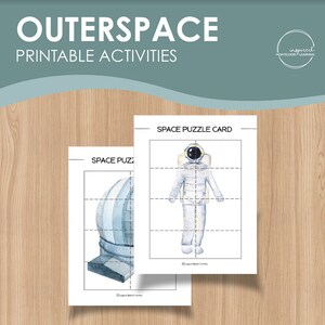 Space and Astronaut Printables, Homeschool Worksheets, Preschool ...