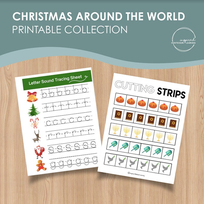 Christmas Around the World Printables, Christmas Activity for Kids ...