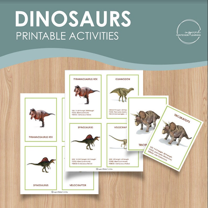 Dinosaur Printable Activity, Preschool Worksheets, Toddler Printable ...