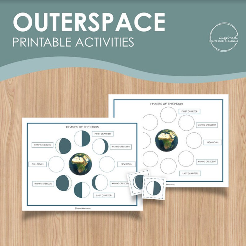 Space and Astronaut Printables, Homeschool Worksheets, Preschool ...