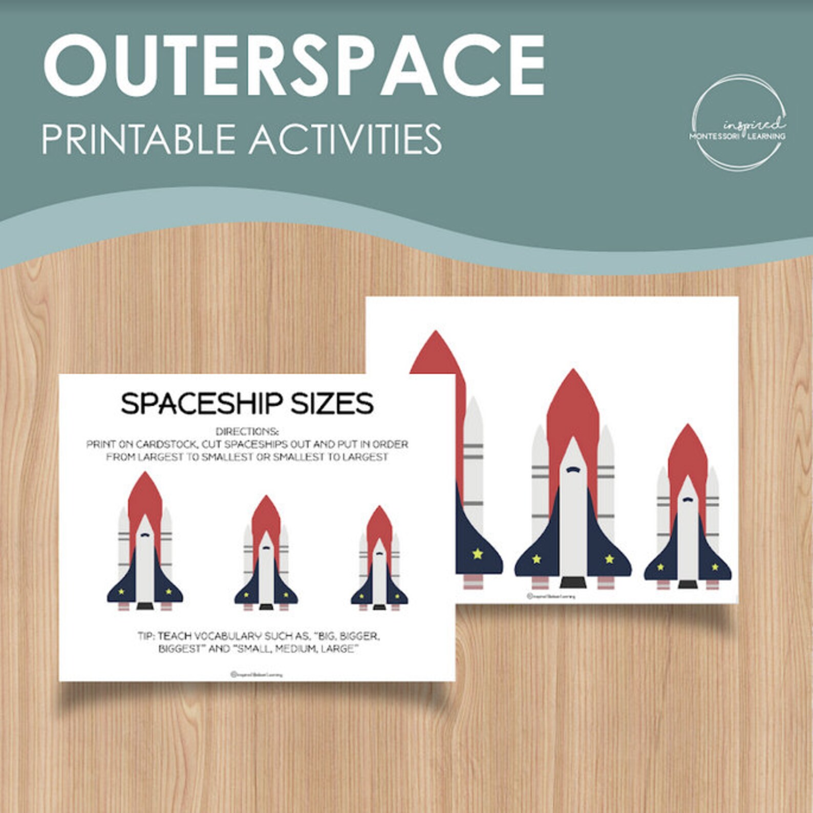 Space and Astronaut Printables, Homeschool Worksheets, Preschool ...