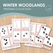 Winter Woodland Printable Collection, Preschool Winter Activity ...