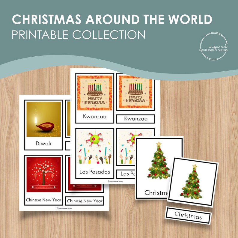 Christmas Around the World Printables, Christmas Activity for Kids ...