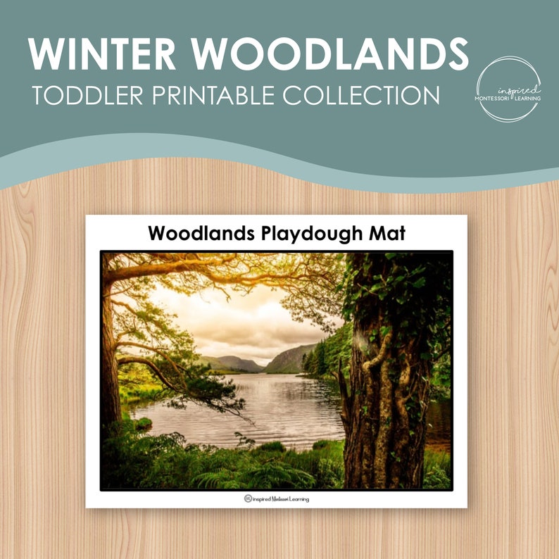 Winter Woodland Toddler Mini Printable Collection, Toddler Activity ...