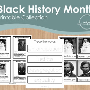 Black History Month Printables - Important Figures in Black History ...