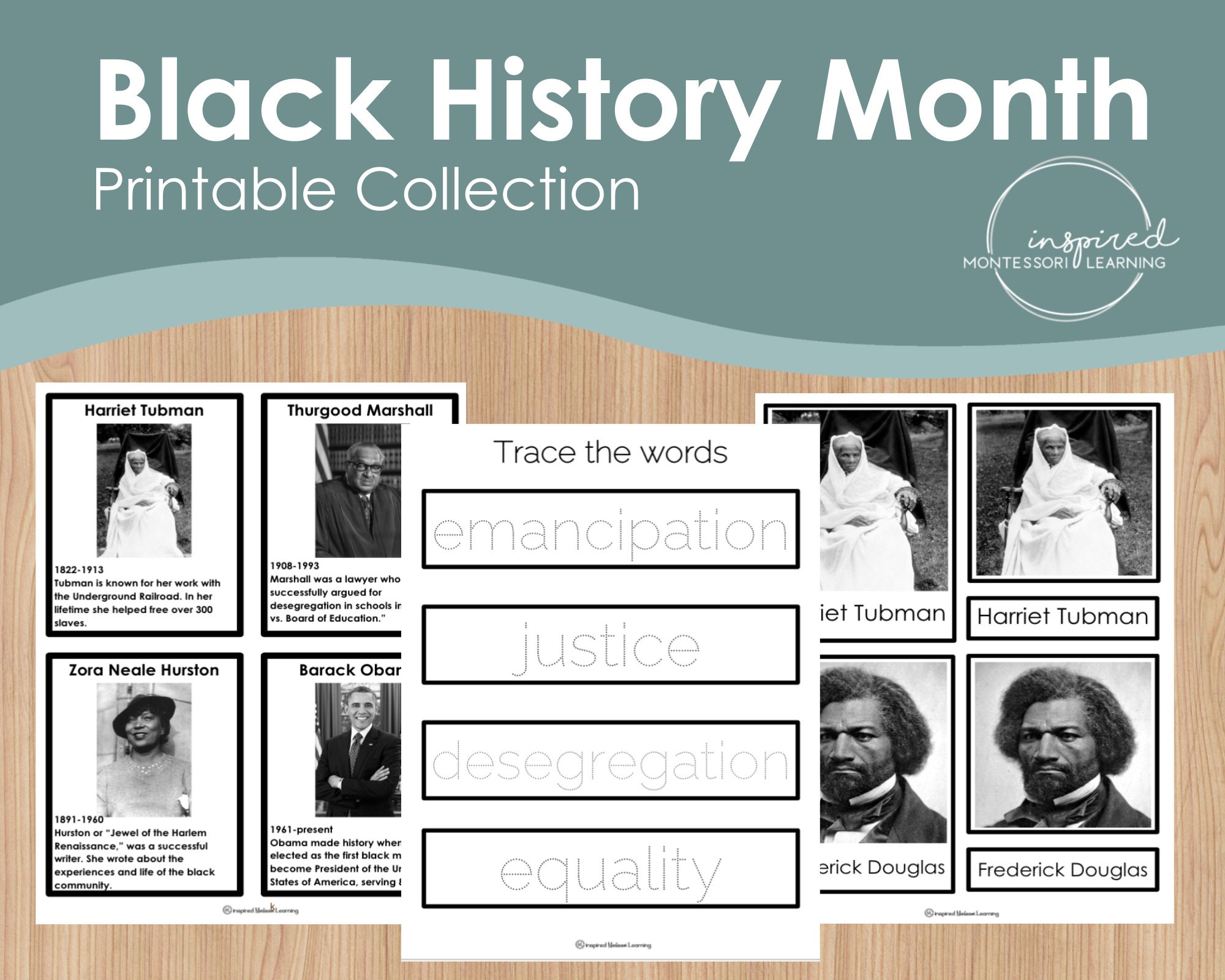 Black History Month Printables - Important Figures in Black History ...