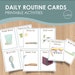 Daily Routine Cards for Kids, Montessori Inspired Daily Routine, Early ...