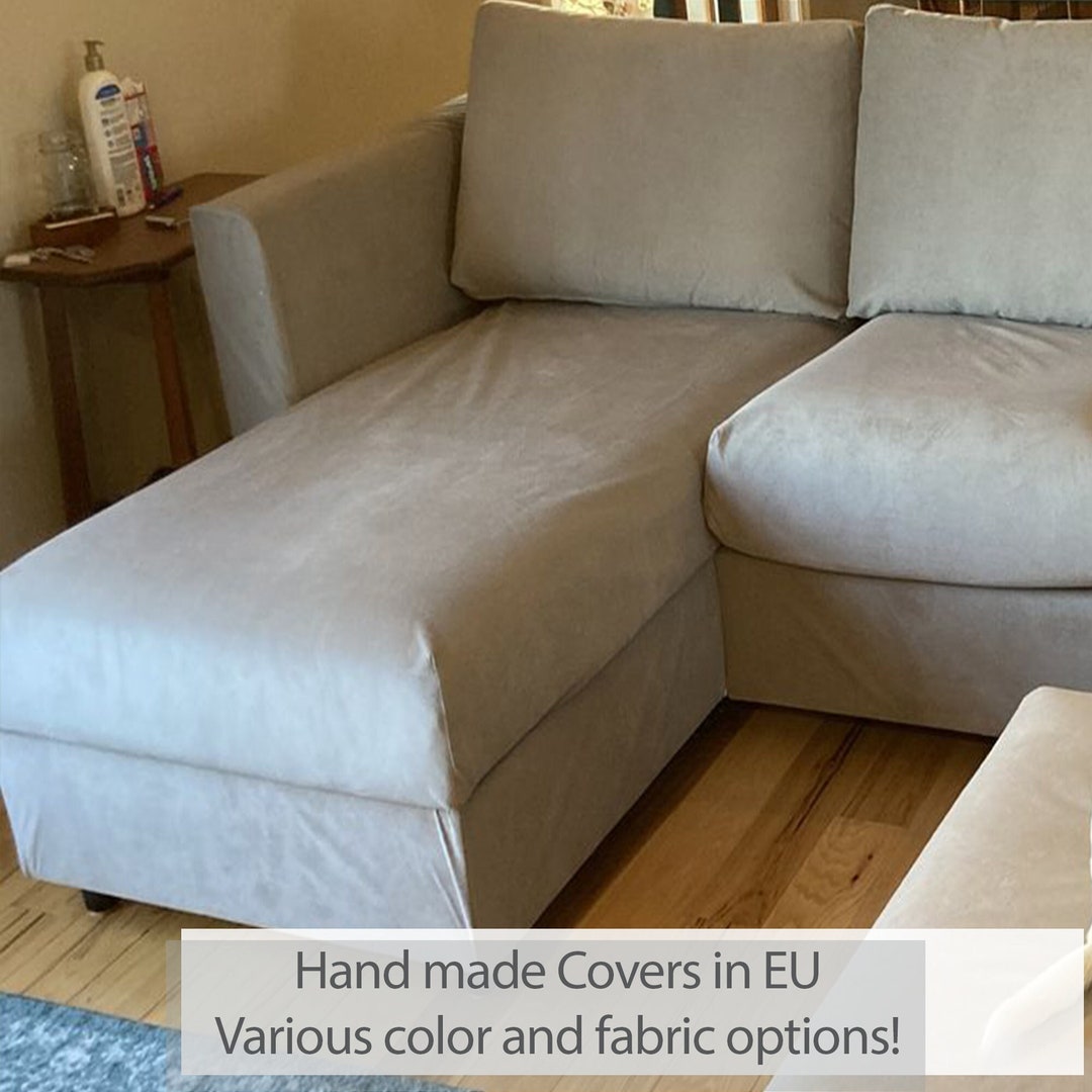 FINNALA Chaise Longue Section Slipcover Hand Made Multiple Color and ...