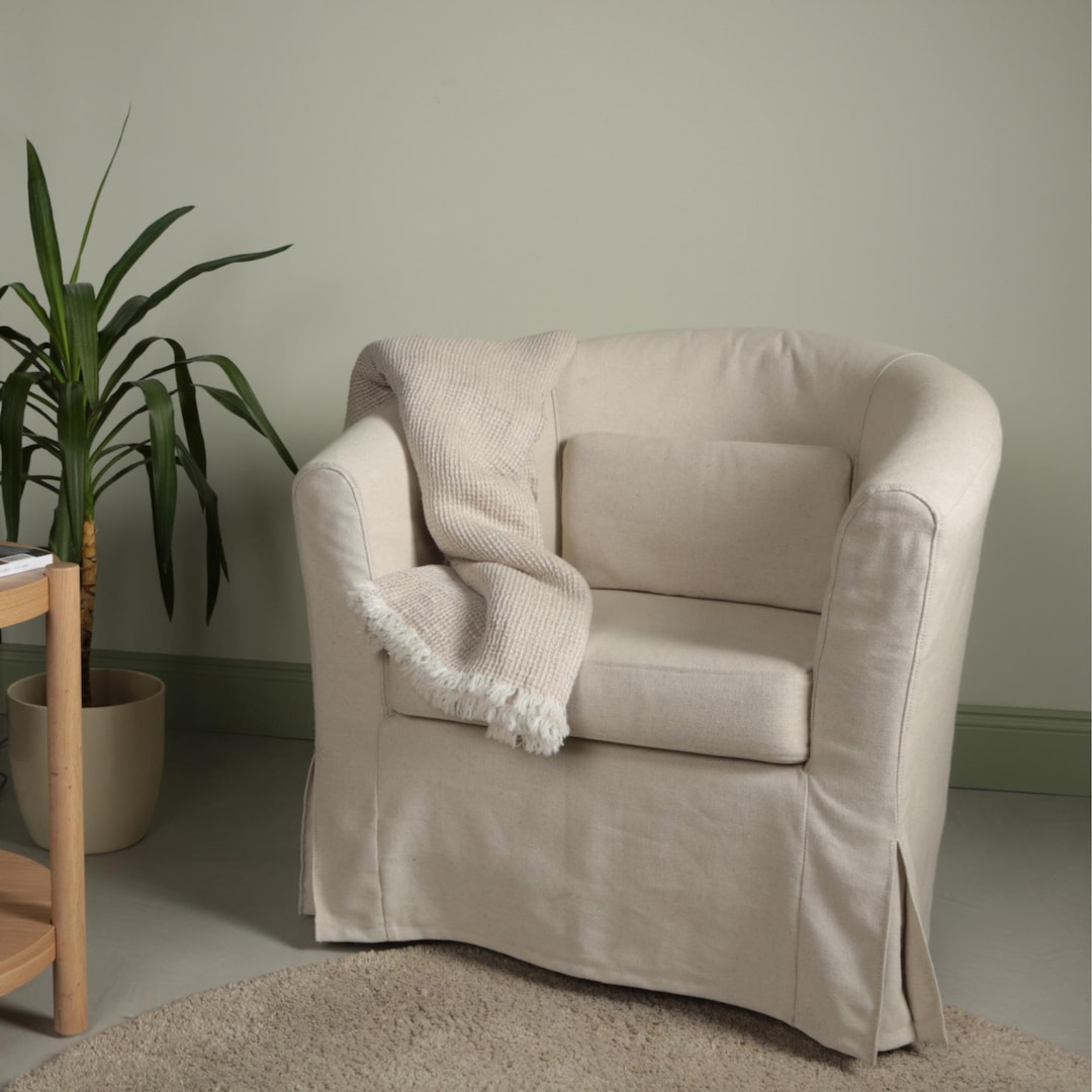 TULLSTA Armchair Cover Slipcover Hand Made With Multiple Color and Fabric Options Custom Made to Fit Tullsta Armchair Model Etsy