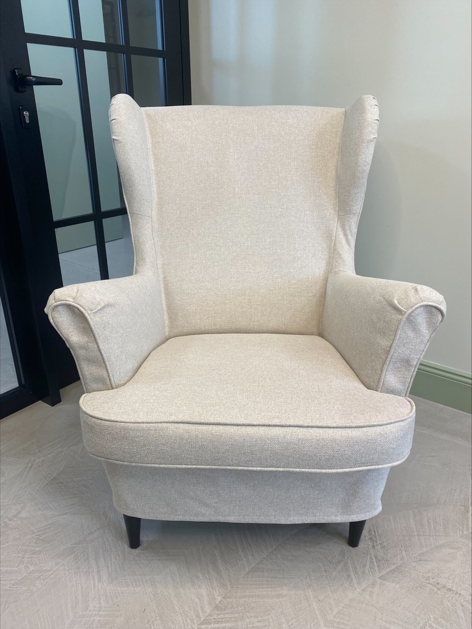 STRANDMON Armchair Cover Slipcover Hand Made With Multiple - Etsy