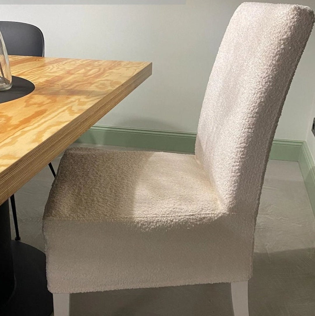 HENRIKSDAL (large Size) Chair Cover in Similar to Boucle Fabric ...